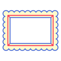 Modern Frame Borders PNG & SVG Design For T-Shirts