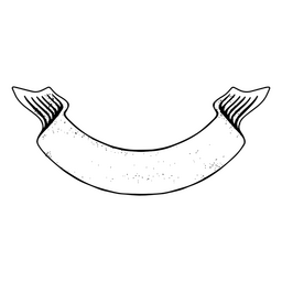 Dynamic Ribbon Shapes PNG & SVG Design For T-Shirts