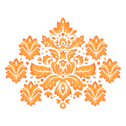 Damask Patterns PNG & SVG Design For T-Shirts