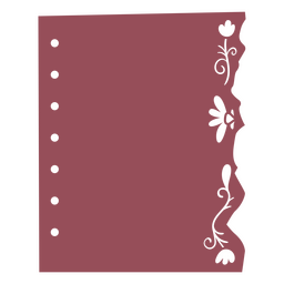 Nature-inspired Paper Sheets PNG & SVG Design For T-Shirts