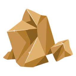 Pure Gold Rocks PNG & SVG Design For T-Shirts