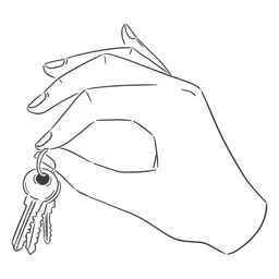 Preparing Keys To Leave Home PNG & SVG Design For T-Shirts