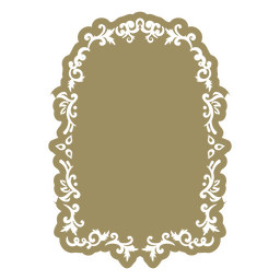 Elaborate Victorian Border With Fancy Embellishments PNG & SVG Design ...