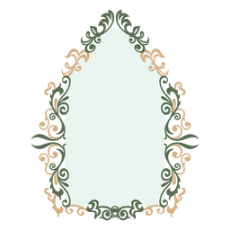 Fancy Victorian-style Border With Elegant Edges PNG & SVG Design For T ...