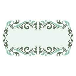 Regal Victorian-style Frame PNG & SVG Design For T-Shirts