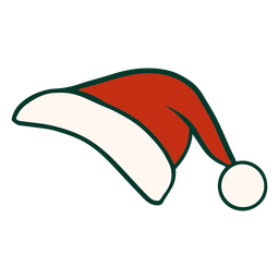 Santa's Hat PNG & SVG Design For T-Shirts