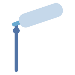 Boom Microphone Icon PNG & SVG Design For T-Shirts