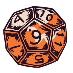Dice For A Role-playing Board Game PNG & SVG Design For T-Shirts