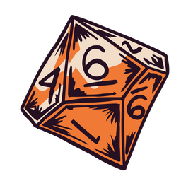 Dice For Role-playing Board Games PNG & SVG Design For T-Shirts