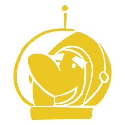 Intergalactic Man Using Astronaut Helmet PNG & SVG Design For T-Shirts