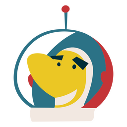 Intergalactic Man Wearing An Astronaut Helmet PNG & SVG Design For T-Shirts