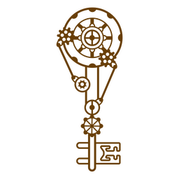 Steampunk Key Drawings