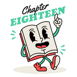 Chapter Eighteen Quote Design PNG & SVG Design For T-Shirts
