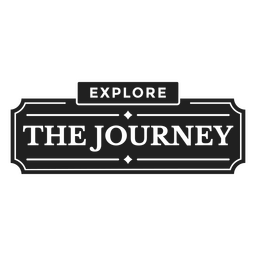 Explore The Journey Cut Out Badge PNG & SVG Design For T-Shirts