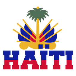 Soccer Sticker Allusive To Haiti PNG & SVG Design For T-Shirts