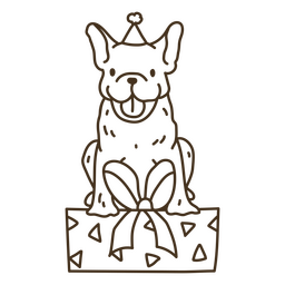 Dog's Birthday Celebration PNG & SVG Design For T-Shirts