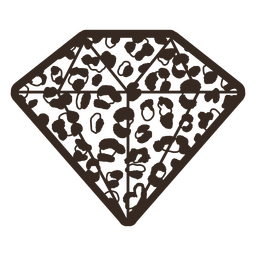 Dramatic Animal Pattern In Diamond-shaped Frame PNG & SVG Design For T ...