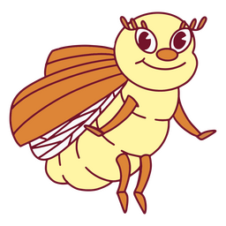 Cute Ladybug With Long Eyelashes PNG & SVG Design For T-Shirts