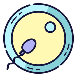 Icon Of A Fertilized Egg PNG & SVG Design For T-Shirts