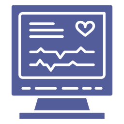 Computer Screen With A Heart On It Cut Out PNG & SVG Design For T-Shirts