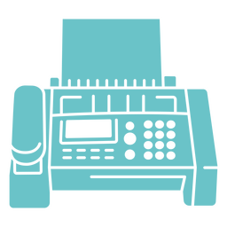 Fax Cut Out Old Technology PNG & SVG Design For T-Shirts