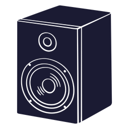 Speakers Cut Out Technology Audio PNG & SVG Design For T-Shirts