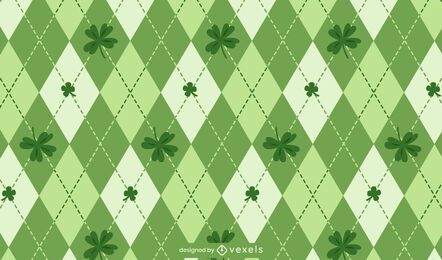 St Patricks Irish Plaid Pattern Design Vector Download