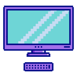 Computer Monitor With A Keyboard And Mouse PNG & SVG Design For T-Shirts