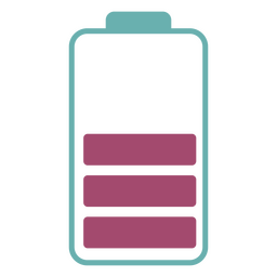 Low Battery Red Icon PNG & SVG Design For T-Shirts