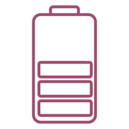 Pink Battery Icon PNG & SVG Design For T-Shirts