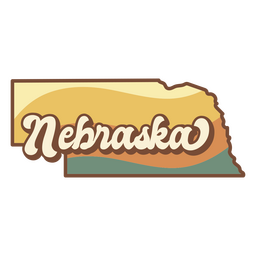 The State Of Nebraska PNG & SVG Design For T-Shirts