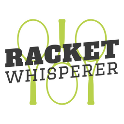Racket Whisperer Logo PNG & SVG Design For T-Shirts