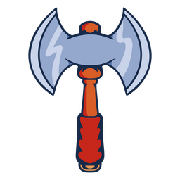Cartoon Axe PNG & SVG Design For T-Shirts
