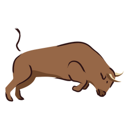 Ox Is Running PNG & SVG Design For T-Shirts