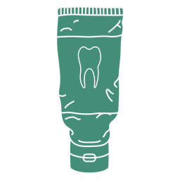 Green Tube Of Toothpaste PNG & SVG Design For T-Shirts