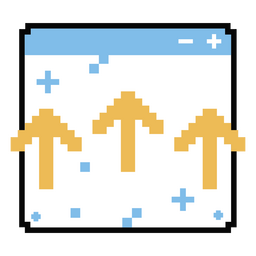 Pixel Icon With Arrows Pointing In Different Directions PNG & SVG ...