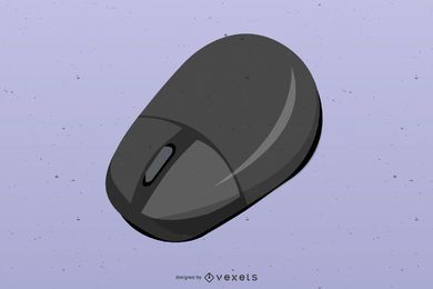 Computer Wireless Mouse Vector Download