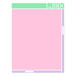 Pink And Green Screen With The Word Lox On It PNG & SVG Design For T-Shirts