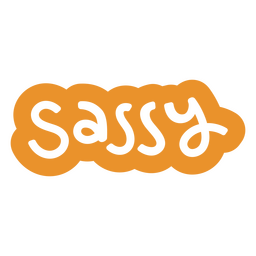 The Word Sassy PNG & SVG Design For T-Shirts