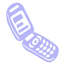 Purple Cell Phone PNG & SVG Design For T-Shirts