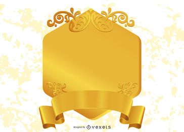 Golden Design Element 3 Vector Download