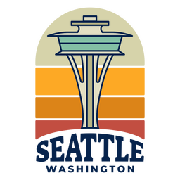 Seattle Washington Logo PNG & SVG Design For T-Shirts