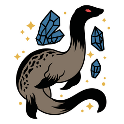 Duck With Crystals PNG & SVG Design For T-Shirts