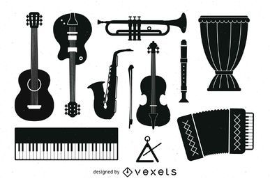 Musical Instruments Vector Download