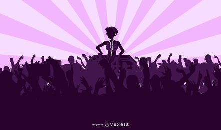 Descarga Vector De Hermosa Fiesta Musical