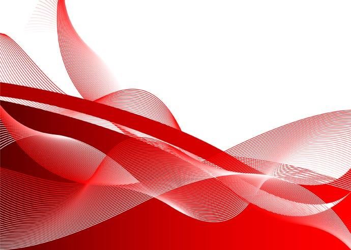 Red Wavy Background - Vector download