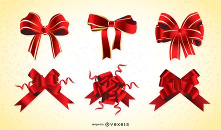 Red Gift Ribbon Vector Download