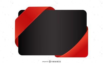Modern Corner Ribbons Vector Download