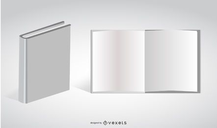 Descarga Vector De Libro Blanco Del Vector