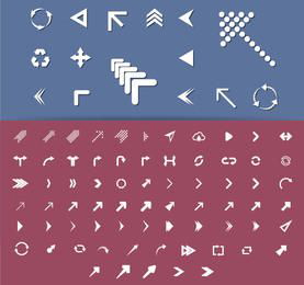 Descarga Vector De Flechas Vectoriales